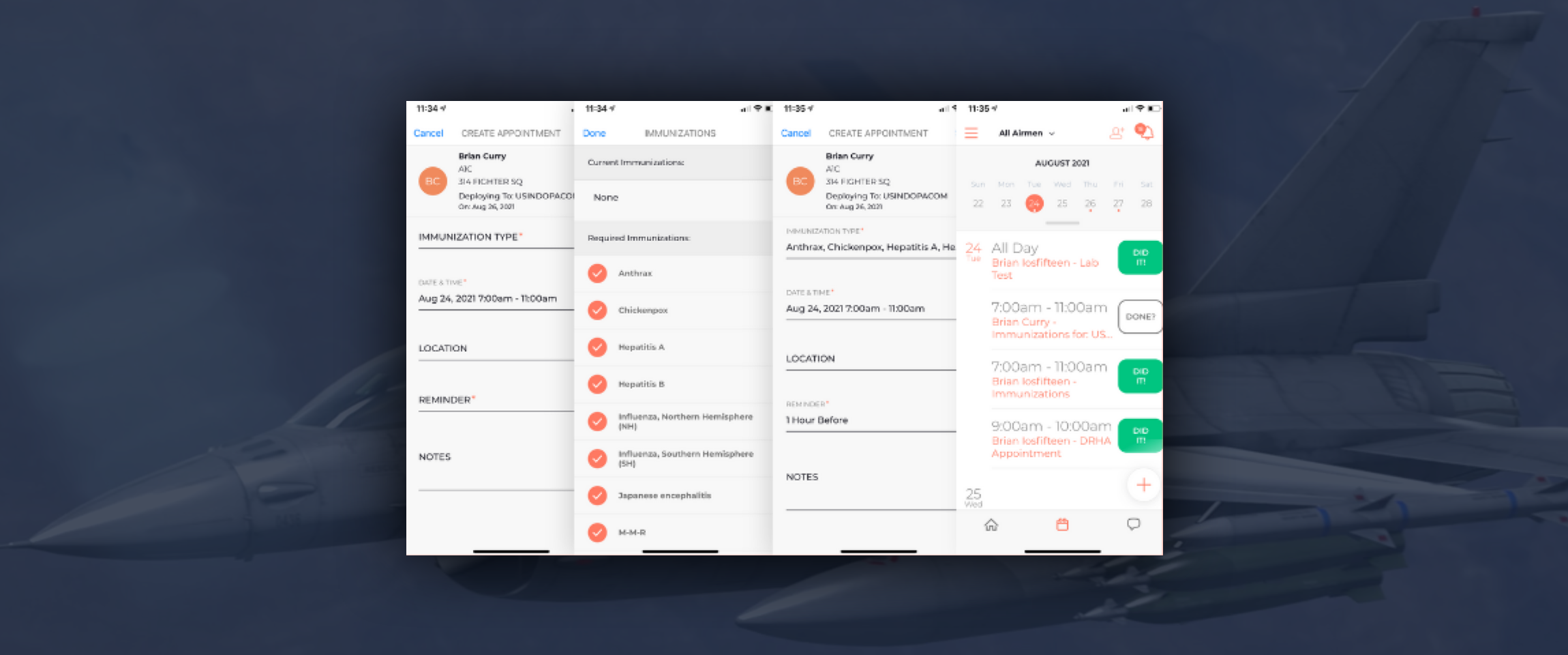 For Airmen: Using The Mobile App Version - Outpatient